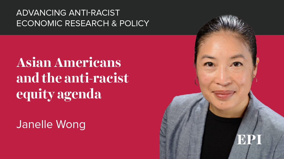 Advancing anti-racist economic research and policy: Perspectives and ...