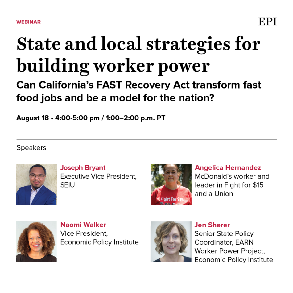 State and local strategies for building worker power: Can California’s ...